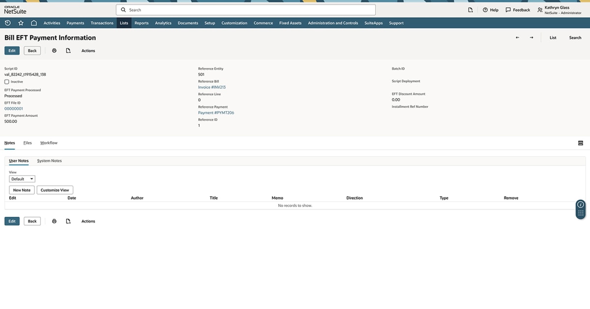 Electronic Bank Payment Software | NetSuite Australia