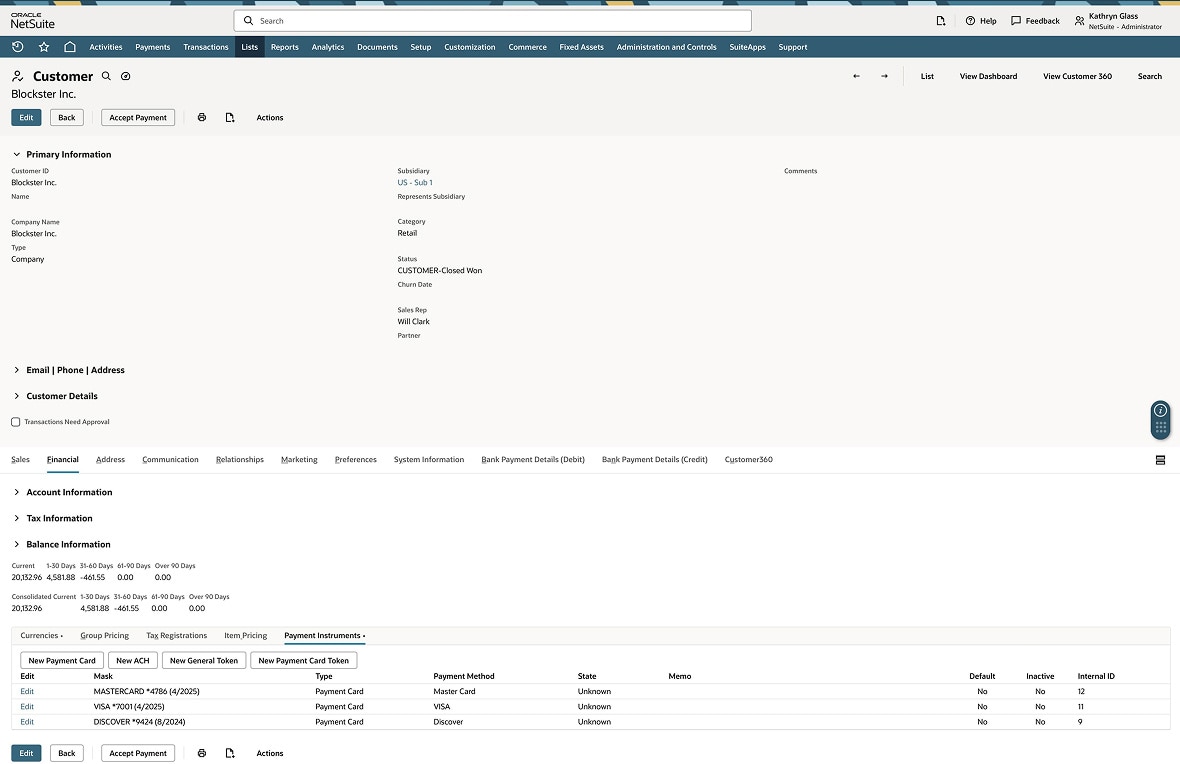 Payment Processing Software | NetSuite Australia