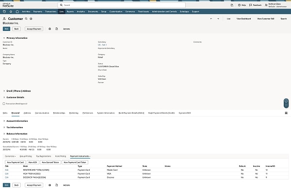 Payment Processing Software | NetSuite Australia