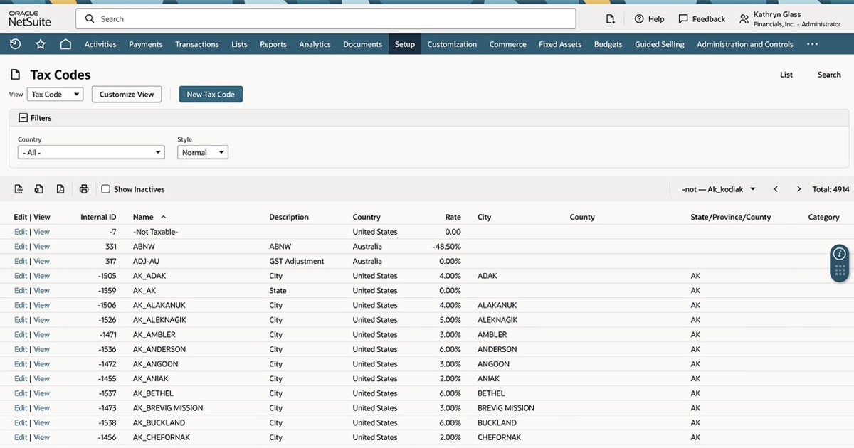 Tax Management Software | NetSuite Australia