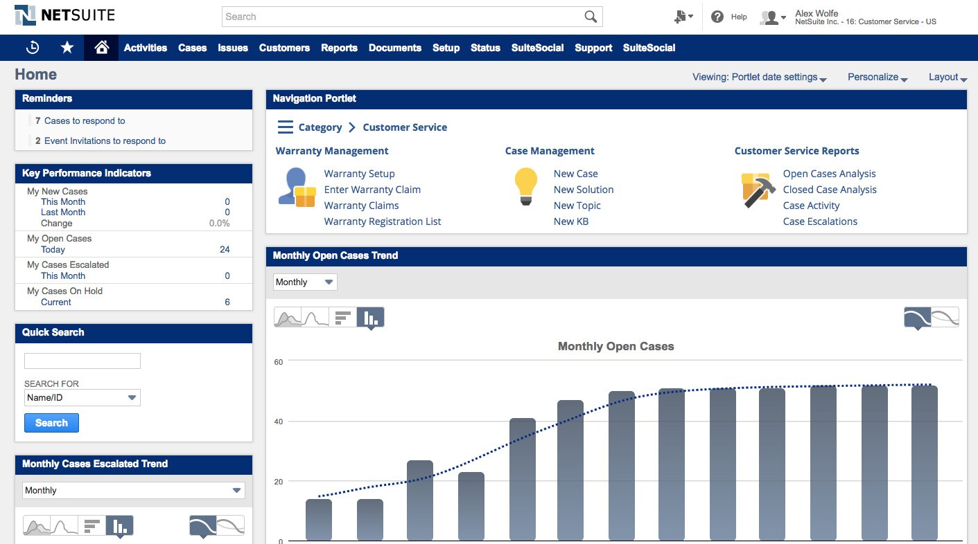Supply Chain Support & Case Management Software | NetSuite Australia